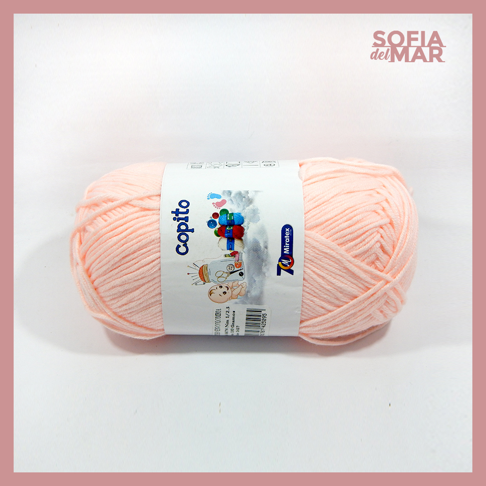 Hilo Copito – Rosado mamoncito 1457 – 100 gr – Sofia del Mar Tejidos a ...
