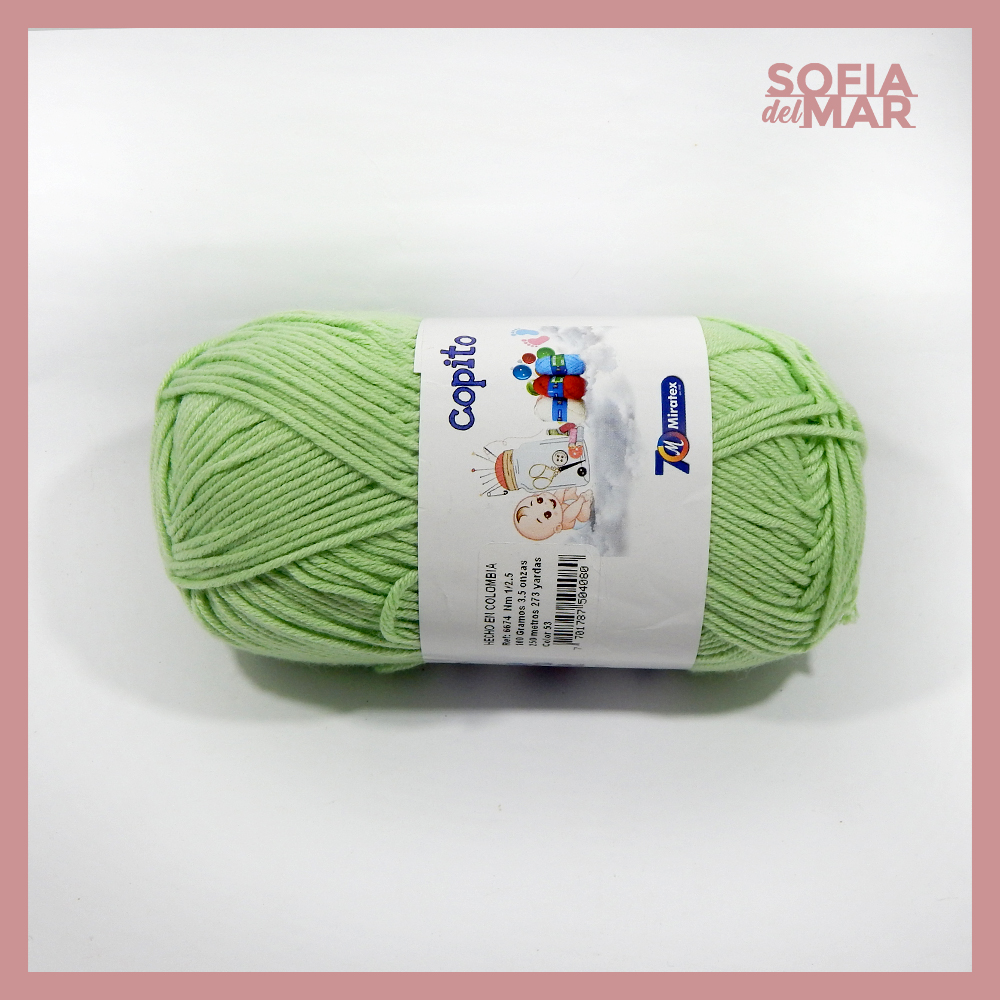 Hilo Copito para tejer a Crochet – Sofia del Mar Tejidos a Crochet