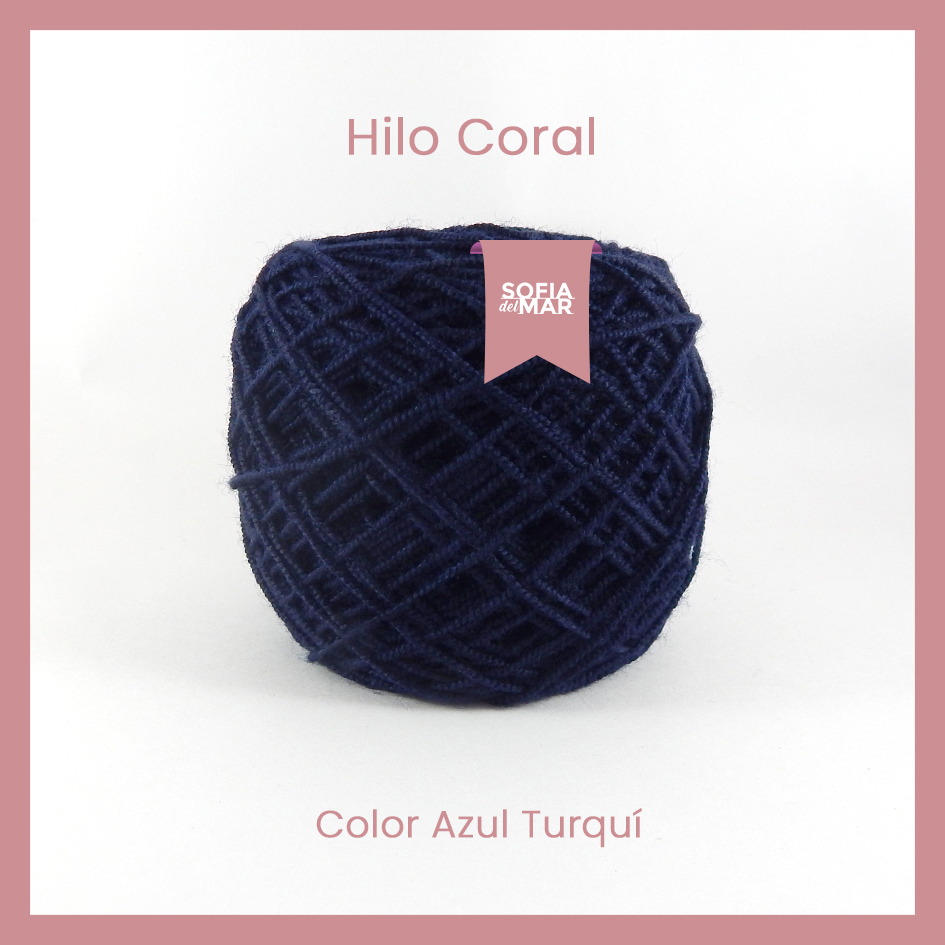 Hilo Coral – Sofia del Mar Tejidos a Crochet
